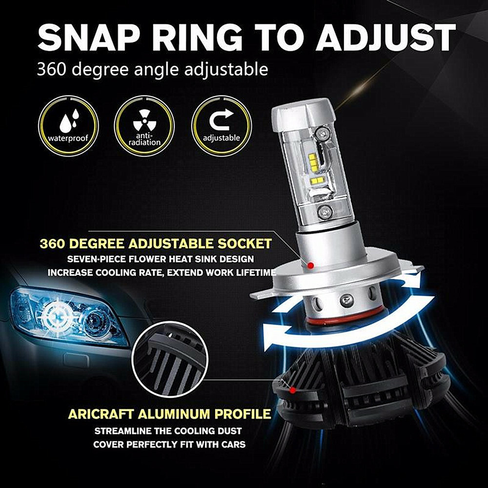 Alla LED Color Changeable 1255/H11LL Fog Light Bulb|Headlight Bulb ...