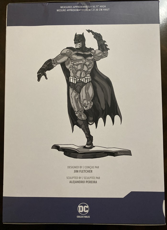 DC Core 10 Inch Statue Figure Exclusive - Batman By Jim Fletcher | eBay