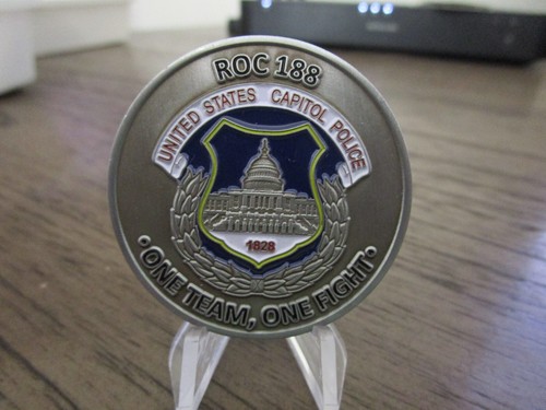 United States Capitol Police DC ROC 188 Est 1828 Challenge Coin #453S ...