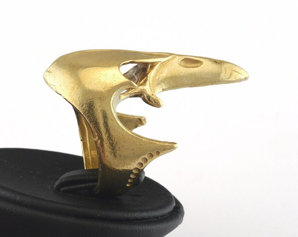 Eagle Ring Adjustable Raw Brass (21mm 11.5US inner size) 2890 | eBay