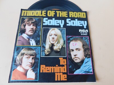 Middle of the Road - Soley Soley - 7" Vinyl Single | eBay.de