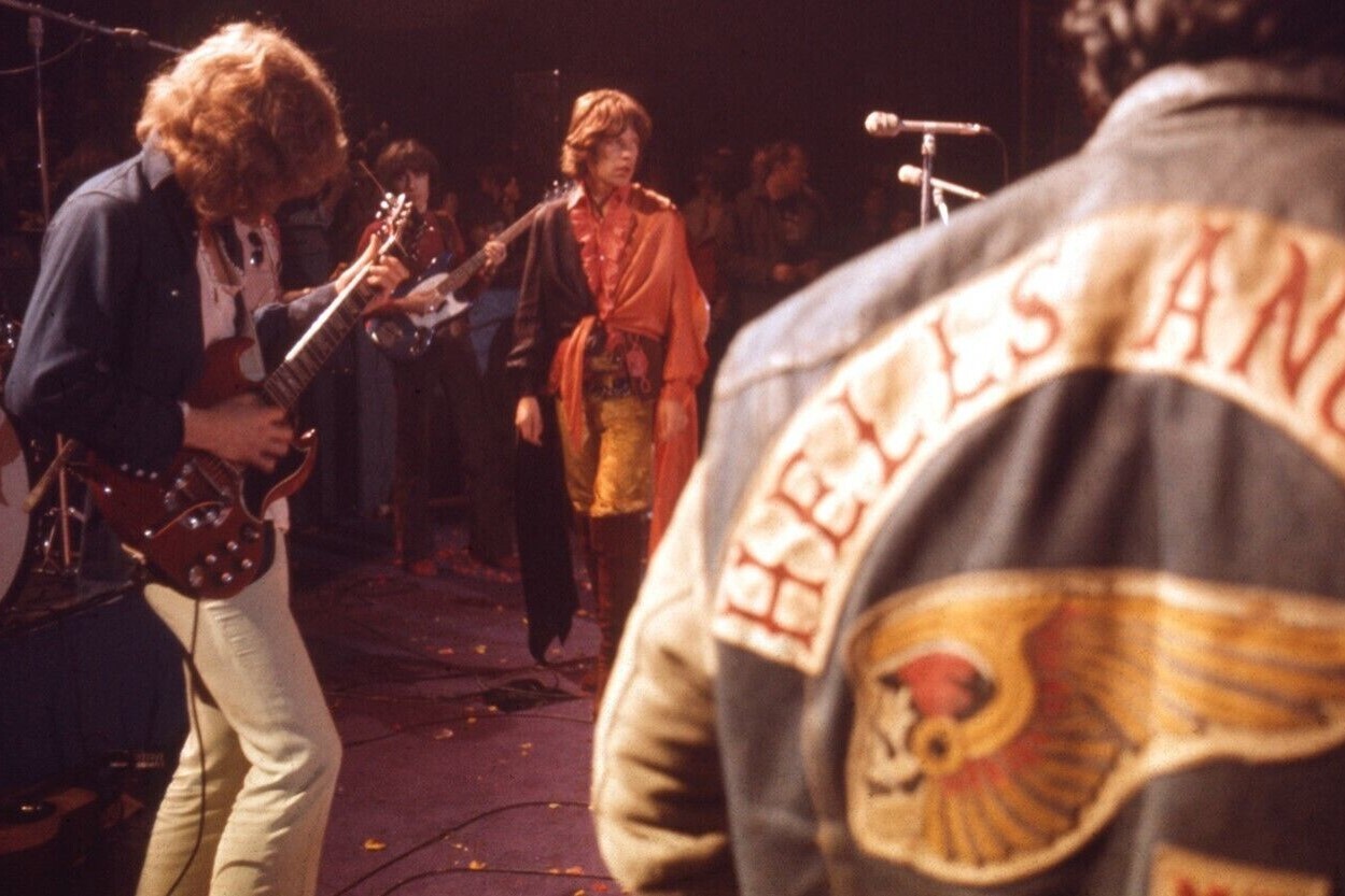 The Rolling Stones - Hells Angels - Altamont Ca. 1969 Re-Print 5x7 | eBay