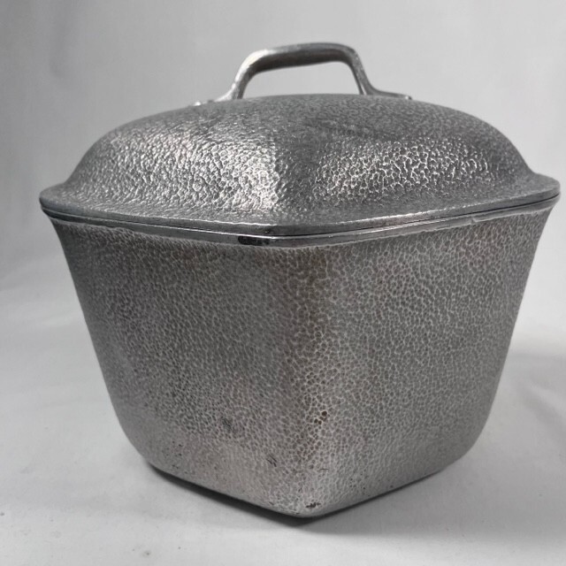 Vintage Silver Seal Cast Aluminum Triangle Pot w/ Lid - 2 Quart | eBay