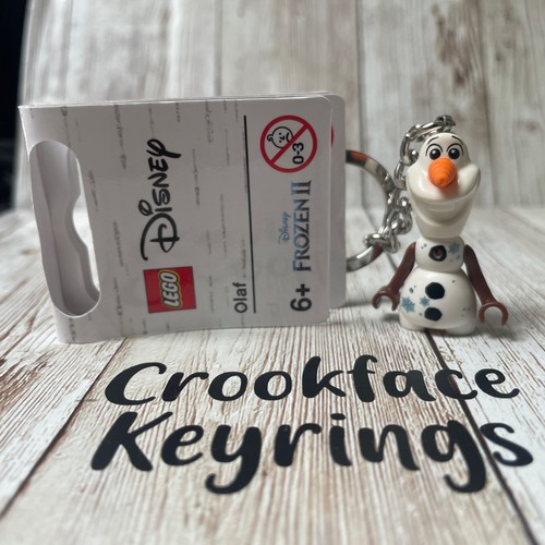 GENUINE LEGO DISNEY FROZEN 2 OLAF MINIFIGURE KEYRING | eBay UK