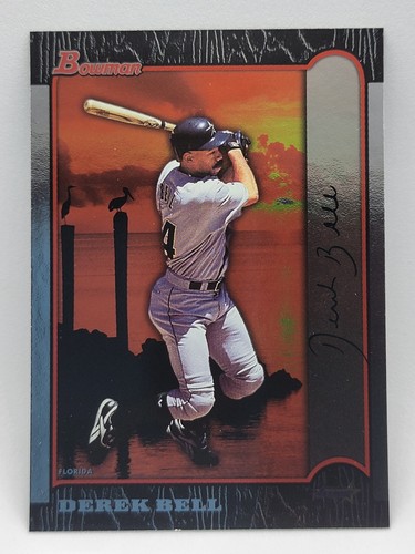 1999 Bowman International Baseball Card Derek Bell #56 Astros | eBay