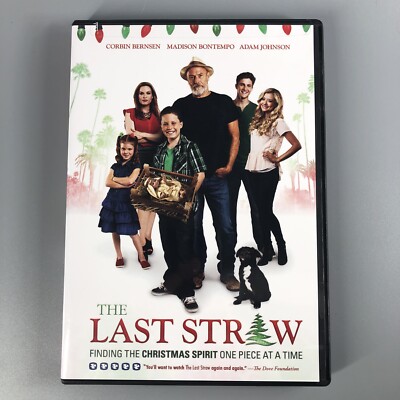 The Last Straw (DVD, 2014) Christmas Movie - Corbin Bernson - NEW ...