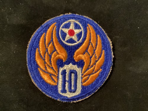 WW2 10TH ARMY AIR FORCE ORIGINAL PATCH IN EXCELLENT CONDITION | eBay