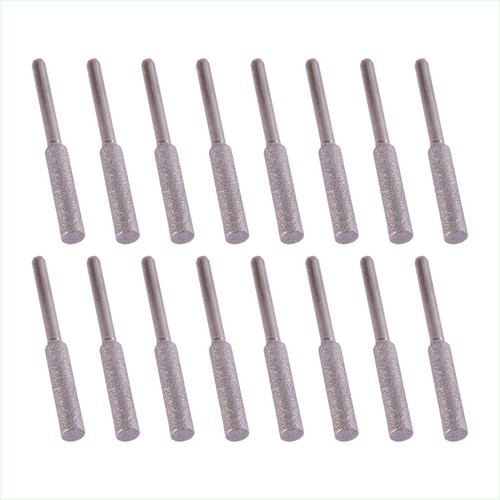 16Pcs Diamond Chainsaw Sharpener Polishing Burr Stone Grinding File ...
