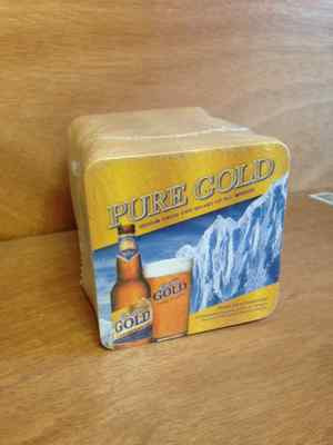 Kokanee Pure Gold Beer Coaster Coasters NEW & FREE SHIPPING - 100 Pack ...