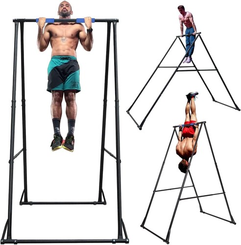 KT TOES DON'T TOUCH GROUND Foldable Free Standing Pull Up Bar Stand | eBay