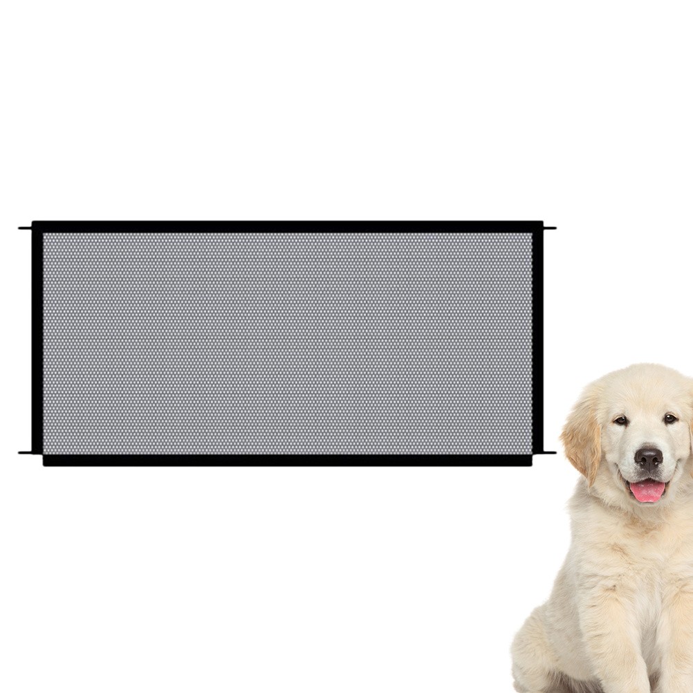 Dog Barrier Net Balcony Netting for Dogs Free Standing Pet Gate Mesh ...