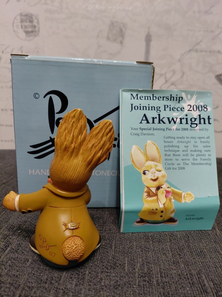 Pendelfin Rabbit Arkwright Hand Painted Open All Hours Stonecraft ...