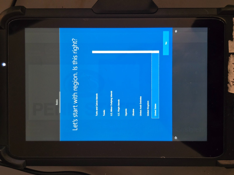 Micros Oracle DT317CR Mobile POS Tablet - READ Screen Burn In Win10 | eBay