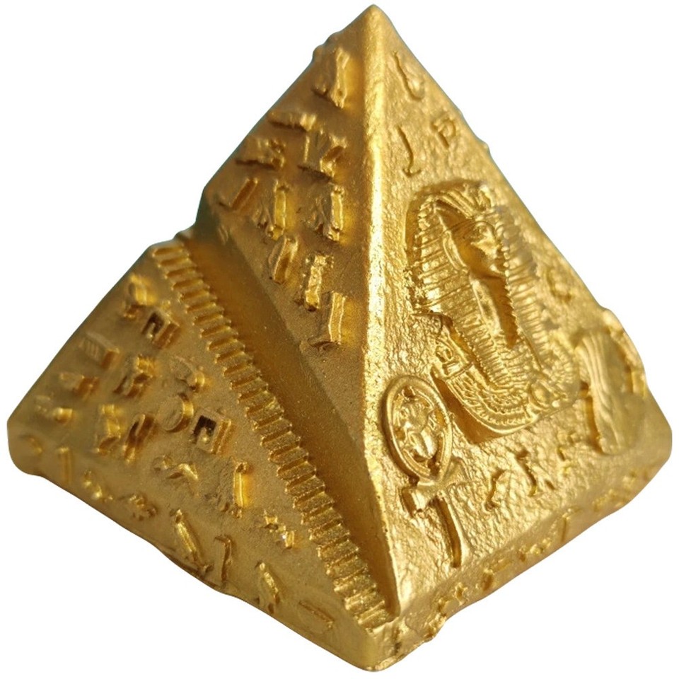 Simulation Pyramid Model Retro Decoration Desktop Pyramid Office ...