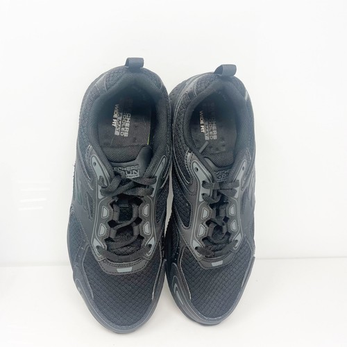 Skechers Womens Go Run Consistent 128075W Black Running Shoes Sneakers ...