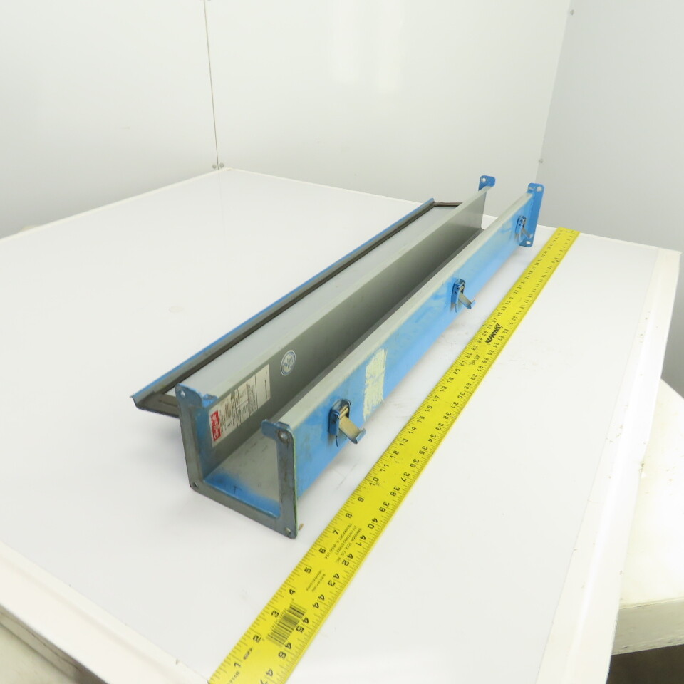 Hoffman F-44L36 Hinged Cover Wireway Gutter Straight Section 4" x 4" x ...