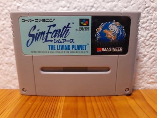 Nintendo Super Famicom japonais SFC SNES : Sim Earth - The living planet | eBay