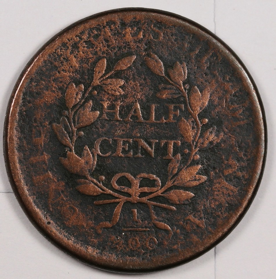 1807 Half Cent. Good. 174228 | eBay