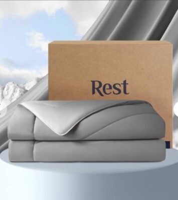 REST® Evercool® Cooling Comforter, King/Cali King, Blanket for Hot ...