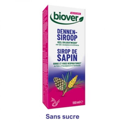 Biover - Sirop sapin Bio sans sucre - Gorge & Toux - Flacon 150 ml ...