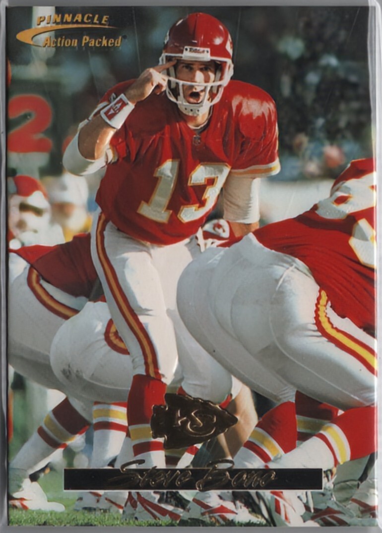 1996 Pinnacle Action Packed Steve Bono Card #26 | eBay