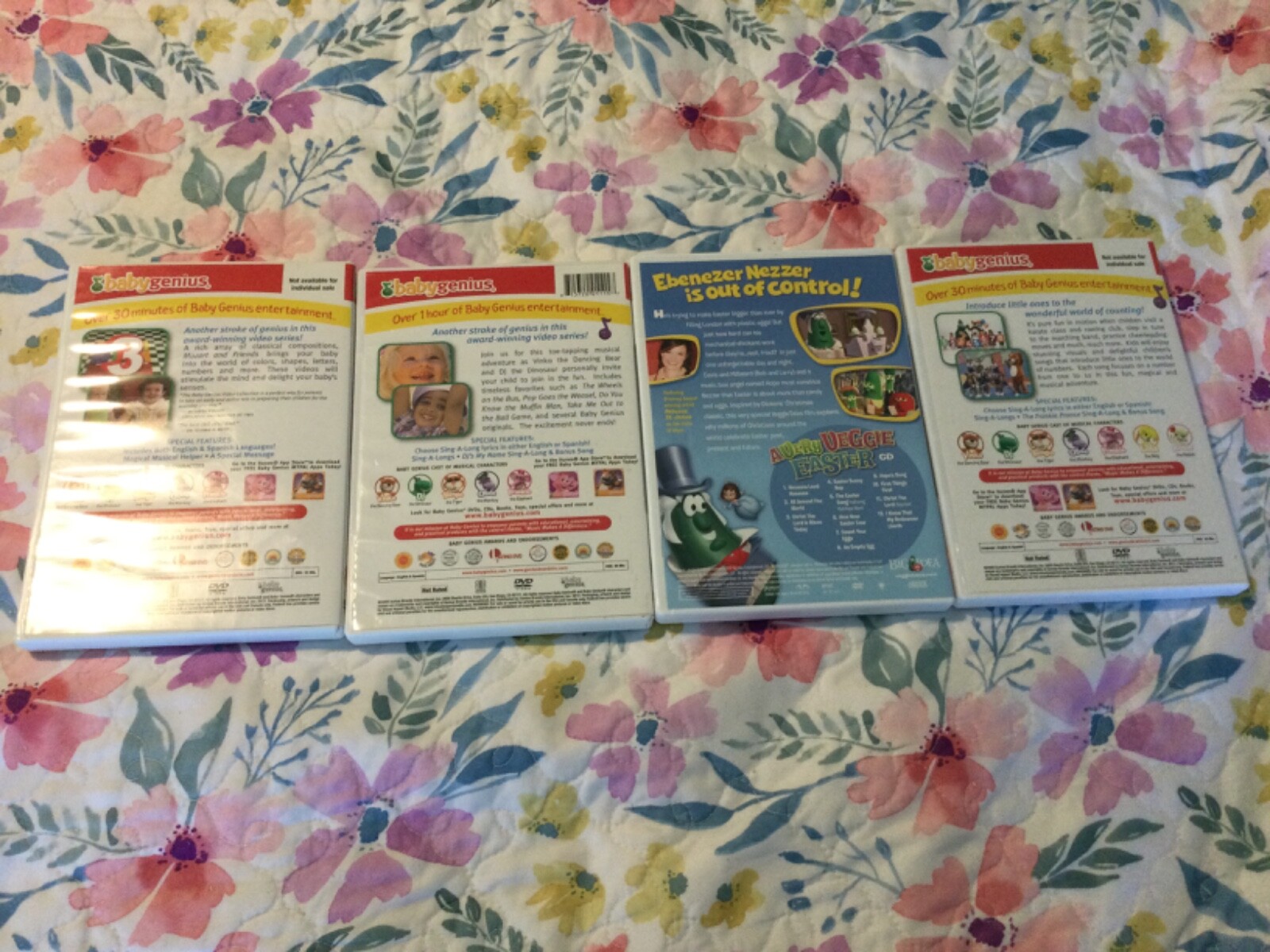 Baby Genius (DVD Lot) Favorite Counting Songs, Nursery Rhymes ...