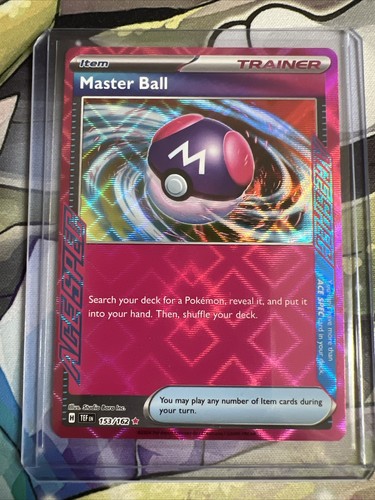 Pokemon TCG Master Ball 153/162 Temporal Forces ACE SPEC | eBay