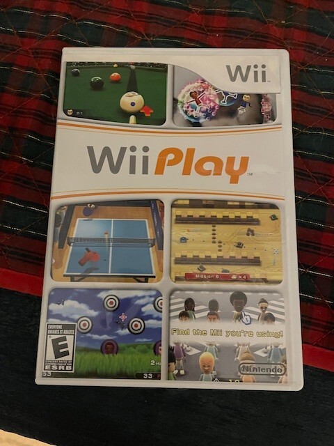 Wii Play Nintendo Wii Pool Fishing Shooting Tank Complete~L@@K!!!! | eBay