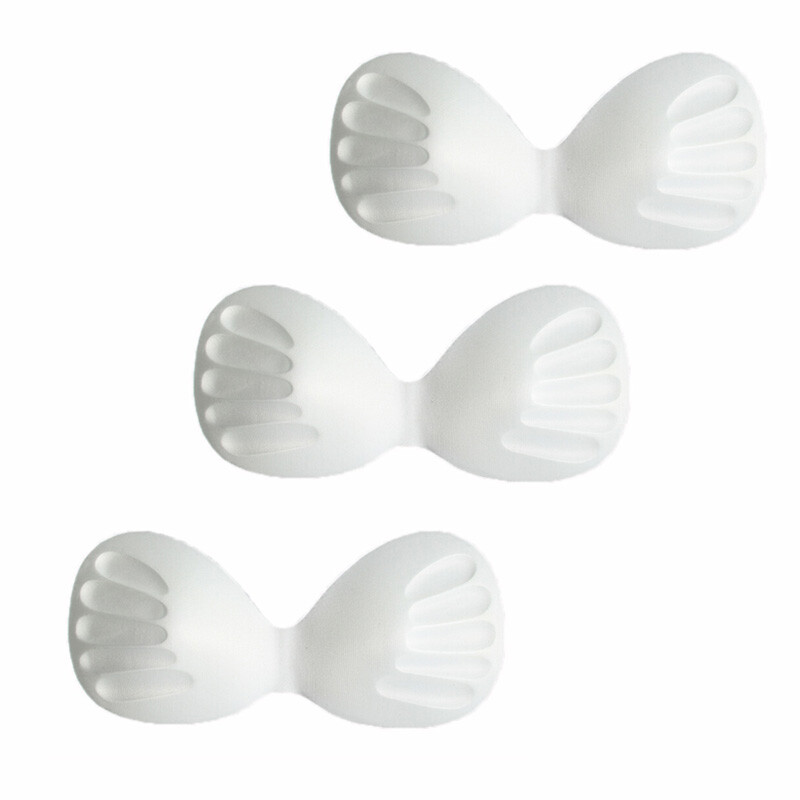 Women Swimsuit Padding Inserts Sponge Foam Bra Pads Chest Cup Insert ...