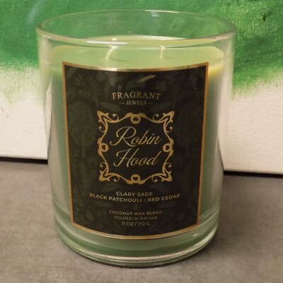 Fragrant Jewels Candle 11 oz 2 wick ROBIN HOOD with Ring size 7 | eBay