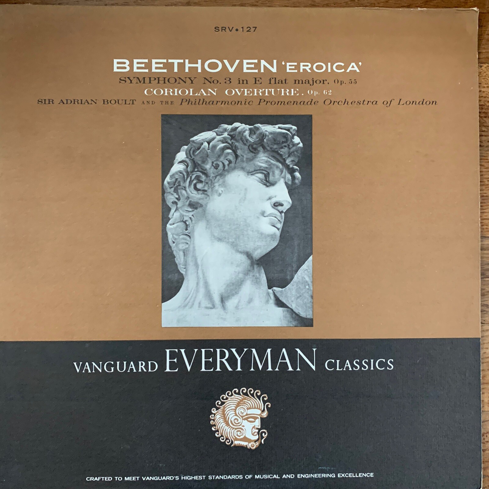 Beethoven Eroica Symphony No.3 & Coriolan Overture VANGUARD VINYL | eBay