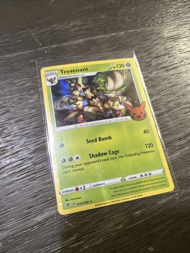 Pokémon TCG Trevenant Promo (Trick or Trade Halloween) 015/192 | eBay