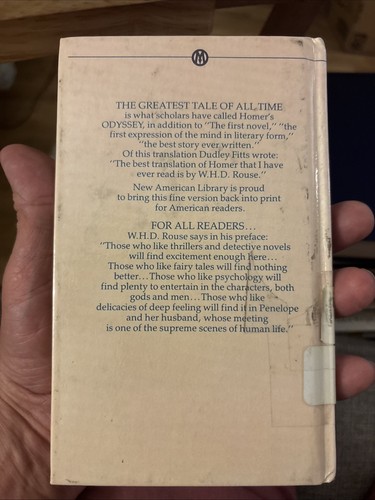 Homer The Odyssey The Story of Odysseus translated by W.H.D. Rouse hb ...