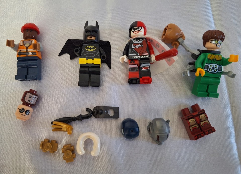 LEGO Super Heroes Lot Marvel DC Incomplete sets Minifigures Doc Oc ...
