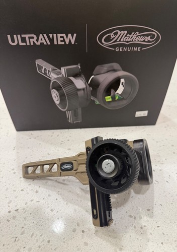 Mathews Ultraview Bridge Lock Bow Sight Custom Color Earth Bridgelock ...
