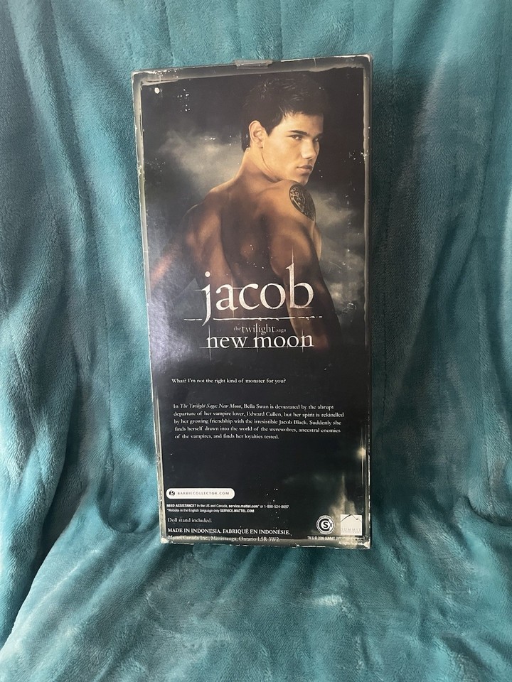 The Twilight Saga New Moon JACOB 12" Barbie Pink Label 2009 NIB | eBay