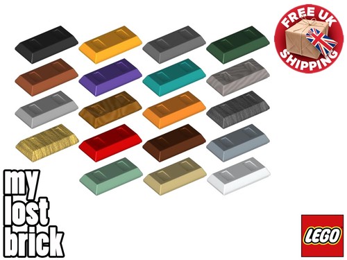 LEGO - Part 99563 - Pack of 5 x NEW LEGO Ingots / Bars +SELECT COLOUR ...