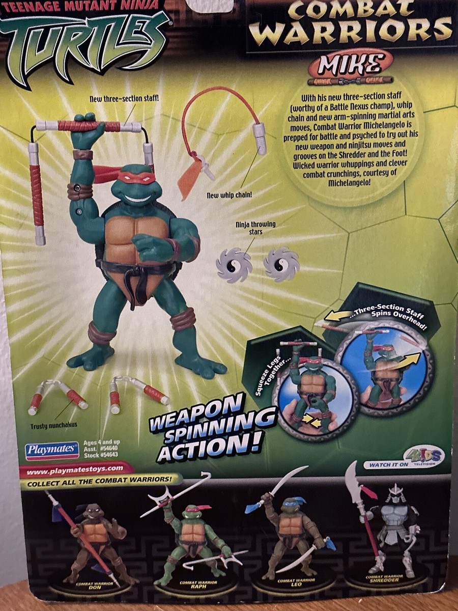 Combat Warriors Shredder Teenage Mutant Ninja Turtles Animated