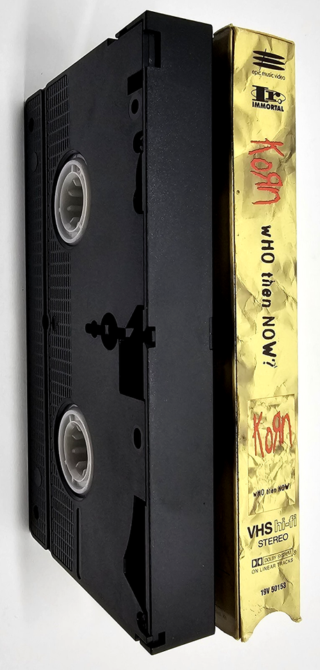Korn Who Then Now? VHS 1997 Like New | eBay
