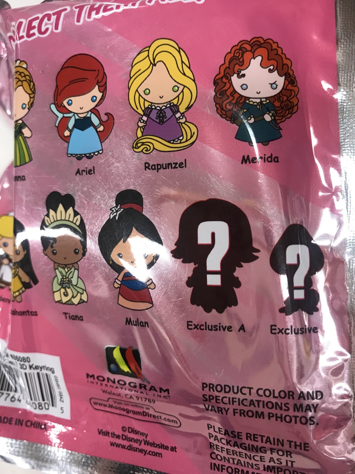 Monogram International Disney Princess Blind Bag Series 7 Figural ...