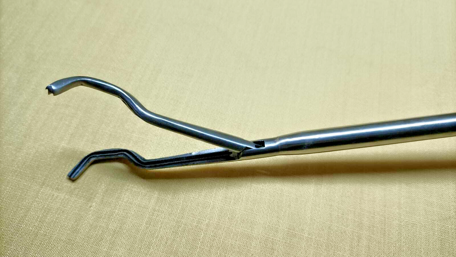 Laparoscopic Satinsky Clamp 10mmx400mm Endoscopy Surgical instruments ...