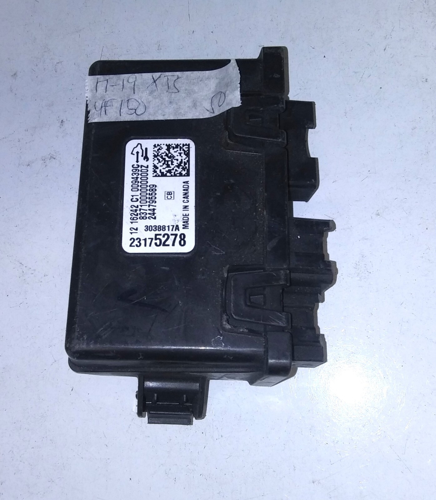 23175278 chassis control computer module 2017-2019 Cadillac XT5 | eBay