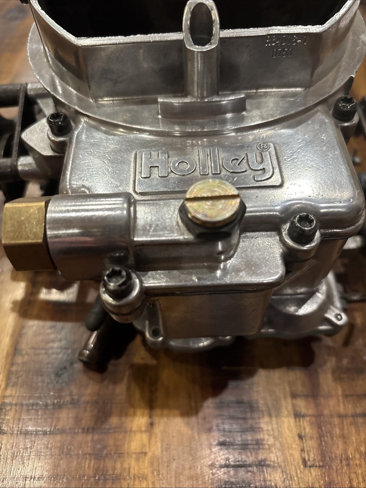 Holley 84016 Carburetor 650 CFM Double Pumper Dual Line Date Code 0753 ...