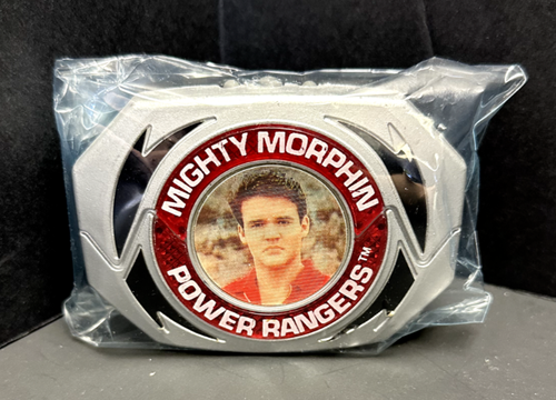 Mighty Morphin Power Rangers Lenticular Electronic Morpher Red Ranger ...