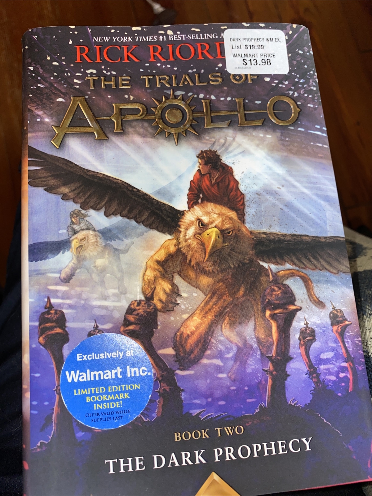 The Trials of Apollo Book Two The Dark Prophecy - Walmart Edition | eBay