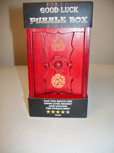 Good Luck Secret Puzzle Box - Money and Gift Cards Trick Box | eBay