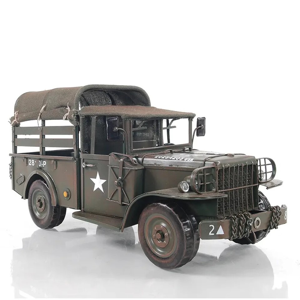 WW2 M42 Command TRUCK MODEL Metal Replica Military Army Vehicle Vintage ...