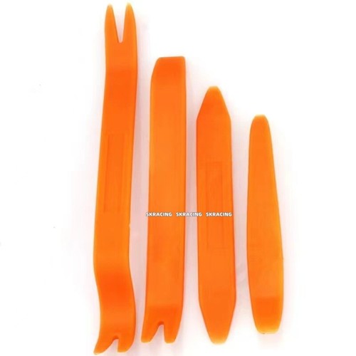 4PCS Plastic Orange Auto Trim Removal Tools Kit Car Panel Door ...