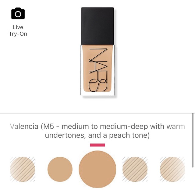 NARS Light Reflecting Foundation - Medium 5 Valencia - 1oz/30ml ...