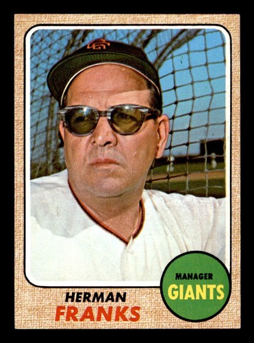 1968 Topps Baseball #267 Herman Franks EX *e1 | eBay